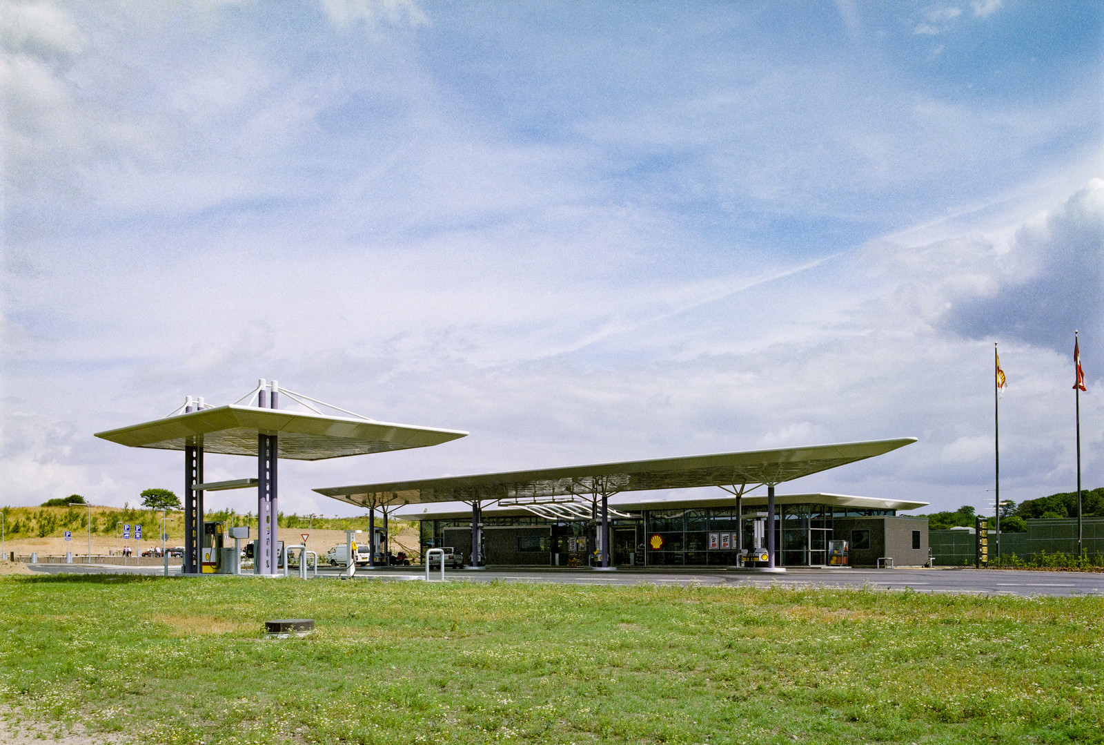 Shell motorway service stations