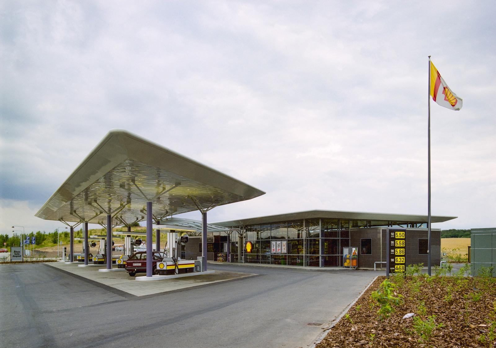 Shell motorway service stations