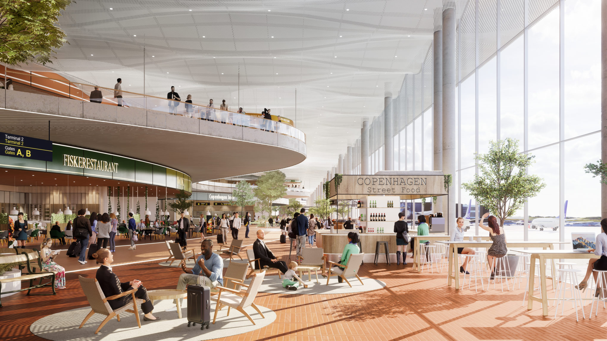 New journey begins with starry sky, green light wells and 270-metre view